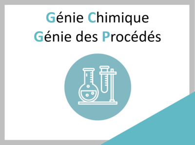 Département Génie Chimique - Génie des Procédés - Institut ...